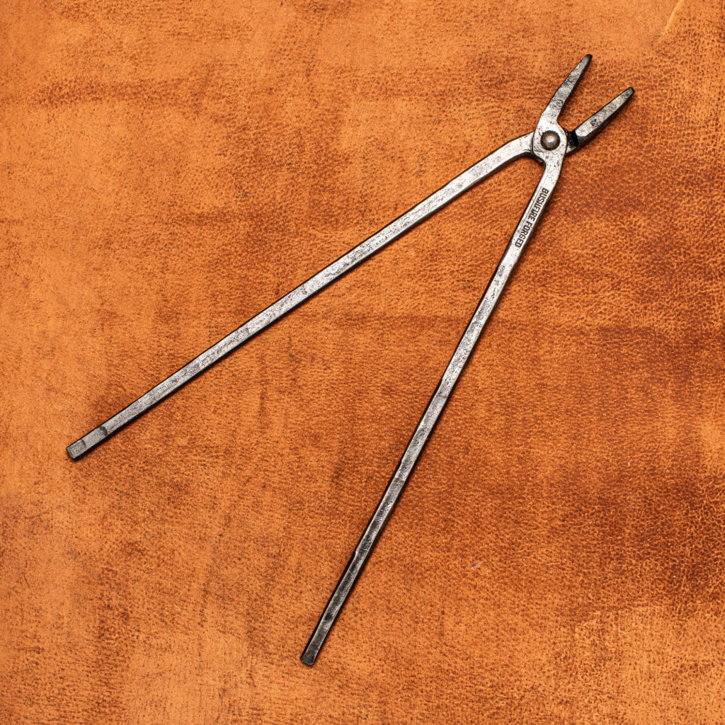 Bushfire Forge Flat Bit Tongs - Owen Bush Bushfire Forge
