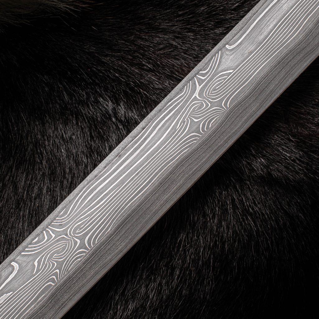 30.5" Norse single edged Sword blade - Owen Bush Bushfire Forge