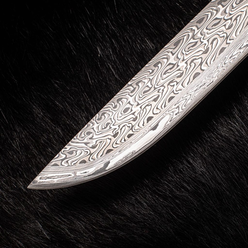 23" Viking single edged Sword blade ref 019 - Owen Bush Bushfire Forge