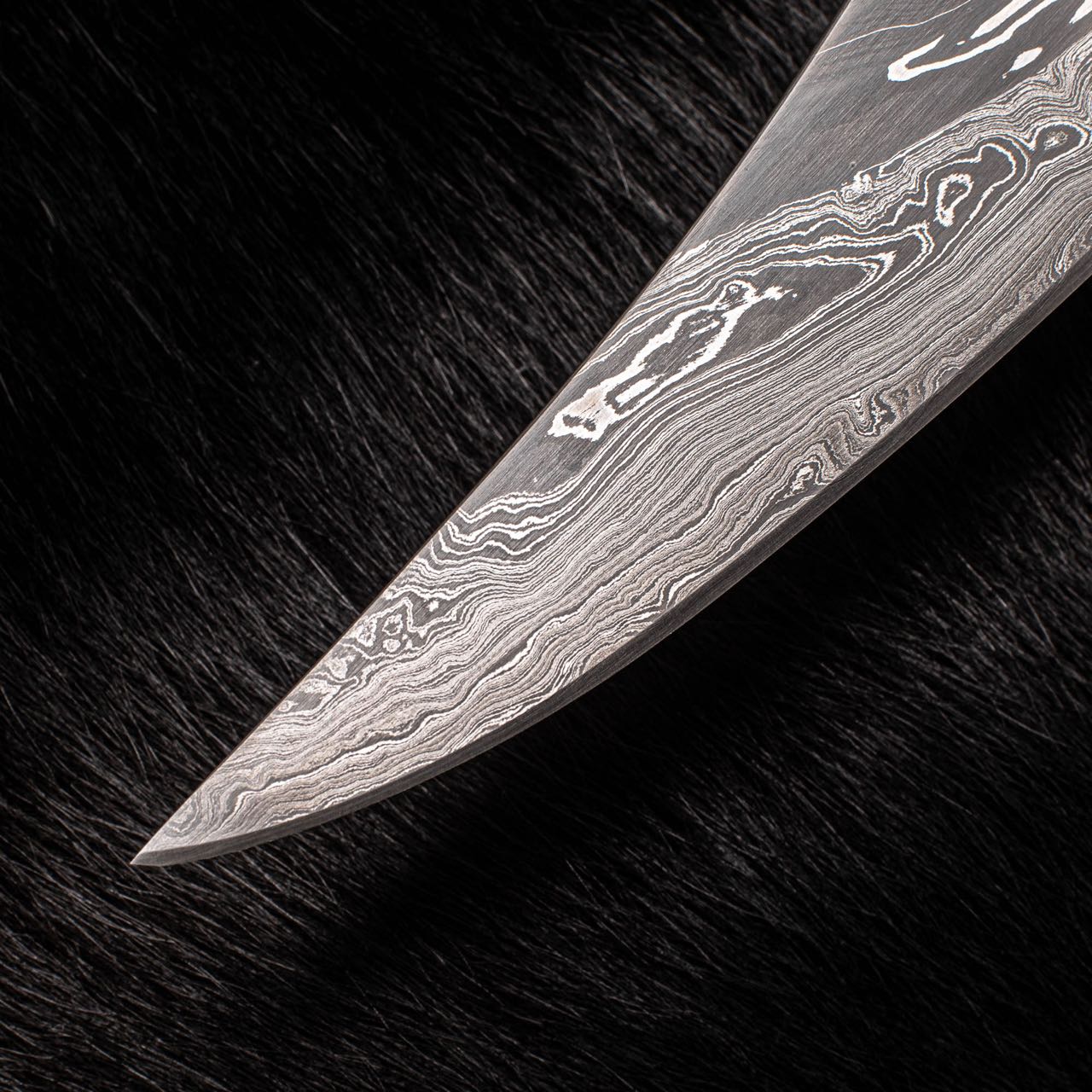 8.5" Anglo Saxon Patternwelded Broken Back Seax Blade Ref 017 - Owen ...